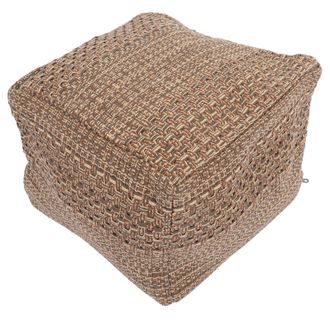 NUOBESTY Baumwolle leinen Sitzkissenbezug Dickes Abnehmbares Quadratisches Stuhlkissen f&uuml;r Gartenst&uuml;hle Strapazierf&auml;higer Waschbarer Bezug Kreatives Japanische