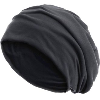 style3 Slouch Beanie aus atmungsaktivem, feinem und leichten Jersey Unisex Mütze Haube Bini Einheitsgröße