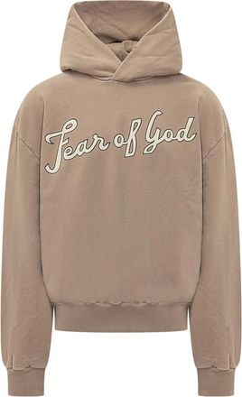 Fear of God Homme, Sweatshirts et sweats &agrave; capuche, Beige, Taille: XS 26 Classic Half Raglan Sweat &agrave; capuche