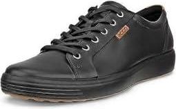 Ecco Baskets Soft 7 M pour Homme, Noires, 48 EU, Noir, 48 EU