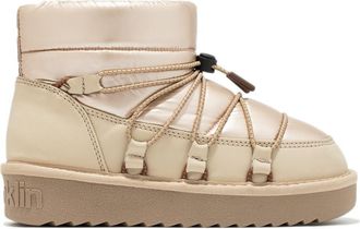 D.Franklin Damenstiefel mit gef&uuml;ttertem Innenfell Nordic Grip Beige - Damenstiefel - Freizeitmode - Gr&ouml;&szlig;e (37) - Modell nordic