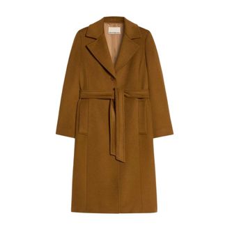 Pennyblack Manteau en drap de laine Pbbvik - Femme - Manteaux - Brun - Taille: 38 FR