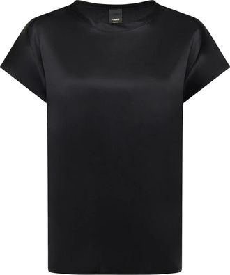 Pinko Pinko, Femme, Tops, Noir, Taille: 36 FR Farida Blouse