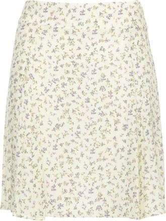 Mar De Margaritas Femme, Jupes, Jaune, Taille: 38 FR Mini-jupe en viscose