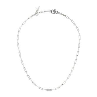John Richmond Kettenshirt mit l&auml;nglichen Gliedern - - Accessories - Damen - Grau - ONE SIZE