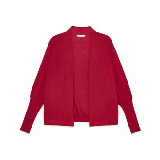 Maliparmi Maliparmi, Femme, Pulls, Rouge, Taille: 36 FR Gilet Couleurs Du Monde
