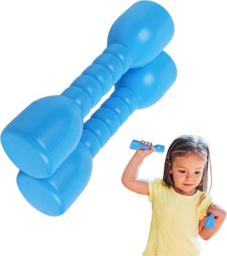 Generic Hanteln Handgewicht f&uuml;r Kinder | Fitnesstra Langhantelkinder&uuml;bung Z&auml;higkeit, sichere, umweltfreundliche, komfortable und langlebige langfristige Gr&ouml;&szlig;e