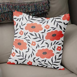 Bonamaison Le Jardin du Lin Kissen Zierkissenbezug Kissenbezug, Zufälliges Muster Dekoration, Für Zuhause Autos Büro Sofa Wohnzimmer Couch Schlafzimmer Dekor, 43