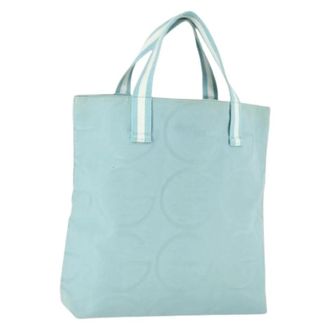 Gucci Pre-owned Canvas Tote Bag - - Pre-owned - Damen - Blau - ONE SIZE