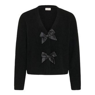 Kaffe Maille col V - Femme - Pulls - Noir - Taille: 36 FR