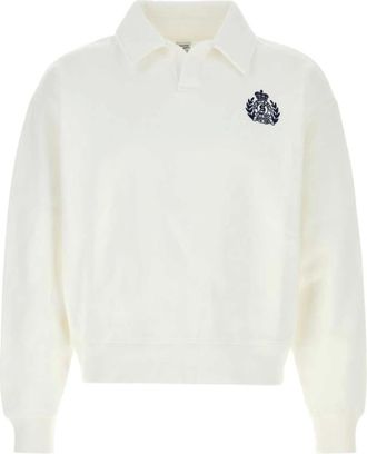 Sporty & Rich Homme, Tops, Blanc, Taille: M Polo