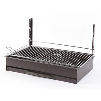 Le Marquier Barbecue Charbon Original Vulcain 61 x 33 cm - Acier