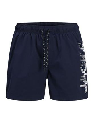 Jack & Jones Jpstmaui Jjswim Splice Logo AKM Sn, Blazer Bleu Marine, M Hommes
