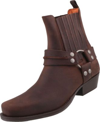 Dockers by Gerli Damen Biker Stiefeletten Braun EU 36