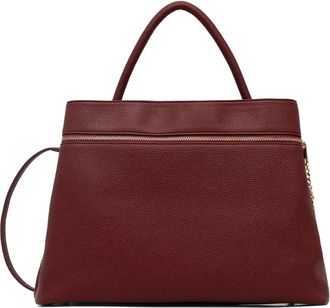 Twin-Set sac cabas en cuir - Rouge