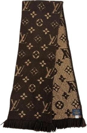 Louis Vuitton Pre-owned Vintage Stole - Femme - Pre-owned - Brun - Taille: ONE Size