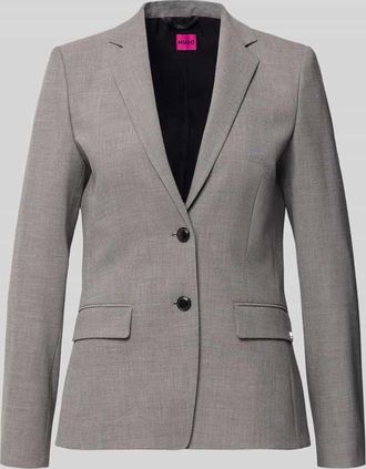 HUGO BOSS Regular Fit Longblazer mit Pattentaschen Modell Adalas