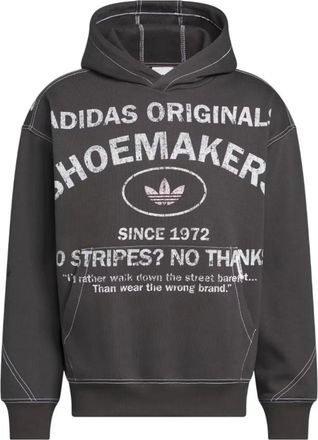 adidas Homme, Sweatshirts et sweats &agrave; capuche, Noir, Taille: M Shoemaker Graphic Sweat &agrave; capuche