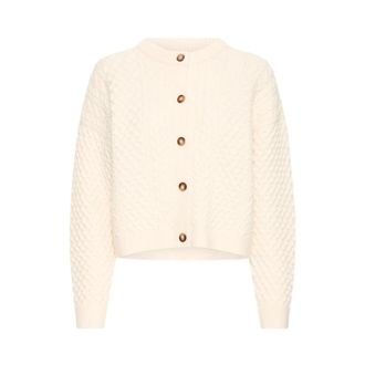 Ichi Cardigan - - Knitwear - Damen - Beige - M