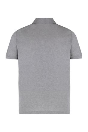 Paul & Shark Mens Cotton Piqu&eacute; Polo Shirt Grey T-shirts And Polos