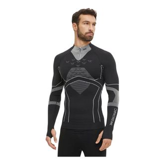 X Bionic X-Bionic - Chemise Energy Accumulator Light 1/2 Zip - Homme - Sport - Noir - Taille: S