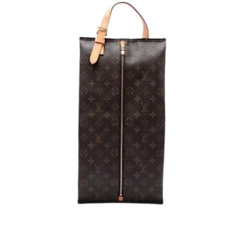 Louis Vuitton Pochette &agrave; chaussures Pre-owned - Femme - Pre-owned - Brun - Taille: ONE Size