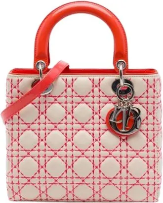 Dior Sac &agrave; main Lady Dior Pre-owned - Femme - Pre-owned - Multicolore - Taille: ONE Size
