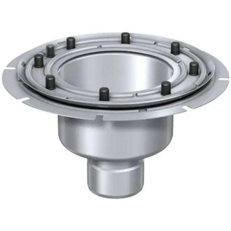 Aco Bodenablauf Variant-CR DN100/ 90Grad/2,0l/s/Pressflohne WS, 9519.20.00