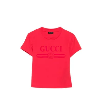 Gucci Interlocking G Logo-print T-shirt