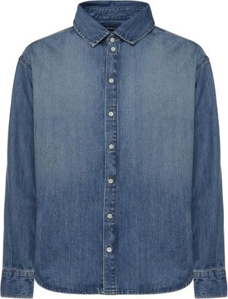 Jacquemus Homme, Chemises, Bleu, Taille: S Simon de-N&icirc;mes Denim Shirt