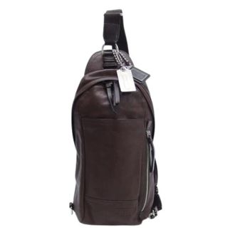 Coach Sac bandouli&egrave;re Pre-owned - Homme - Pre-owned - Brun - Taille: ONE Size