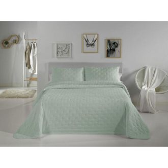 Pierre Cardin Bouti Quilt Dots Vert 270x270 cm