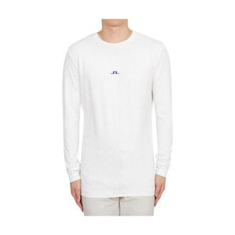 J.Lindeberg Thor Langarmshirt - - Sport - Herren - Wei&szlig; - XL