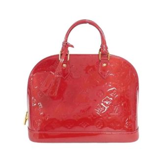 Louis Vuitton Pre-owned Alma Vernis Bag - Femme - Pre-owned - Rouge - Taille: ONE Size