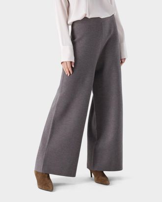van Laack Strickhose aus ultrafeiner Merinowolle
