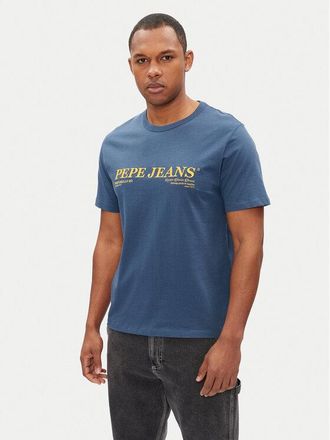 Pepe Jeans London T-Shirt Dylan PM509728 Blau Regular Fit