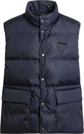 Prada Herren, Jacken, Blau, LGr&ouml;&szlig;e