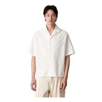 Kenzo Tiger Hawaiian Kurzarmhemd - - Shirts - Herren - Beige - L