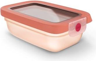 Emsa oneClick Frischhaltedose, verschlossen mit nur 1 x Klick, Lebensmittel 2 x l&auml;nger frisch, 100% dicht, Made in Germany, 0,5L, gefrier-, mikrowellen- un