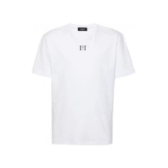 Dsquared2 Herren, Oberteile, Wei&szlig;, MGr&ouml;&szlig;e