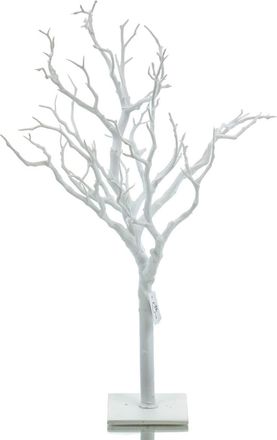 Gasper Dekobaum Wei&szlig; 40 cm - Metall & Kunststoff