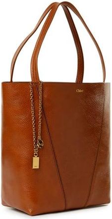 Chloé Sac cabas Spin medium en cuir grainé