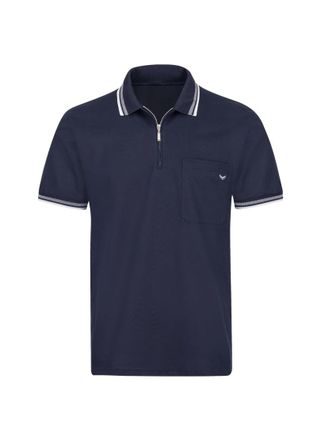 Trigema Poloshirt mit Rei&szlig;verschluss