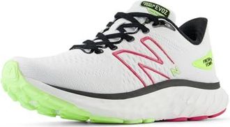 New Balance Chaussures de course Fresh Foam X Evoz V3 pour femme, Blanc/rose Carnaval/citron vert d&eacute;color&eacute;, 40 EU