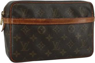 Louis Vuitton Pre-owned Toile pochettes-minaudieres - Femme - Pre-owned - Brun - Taille: ONE Size