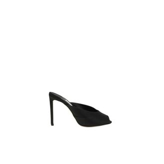 Jimmy Choo London Femme, Chaussures, Noir, Taille: 38 1/2 EU Bos Taurus Stiletto Heel Sandales