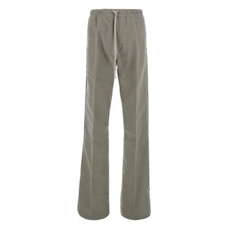 Rick Owens Homme, Pantalons, Gris, Taille: M Straight Pantalons