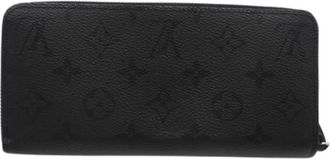 Louis Vuitton Portefeuille long pr&eacute;-poss&eacute;d&eacute; Monogram (Bi-pli) - Homme - Pre-owned - Noir - Taille: ONE Size