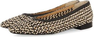 Gioseppo Ballerines en Cuir TRESSÉ Bicolore À Bout Fin pour Femme Atherton