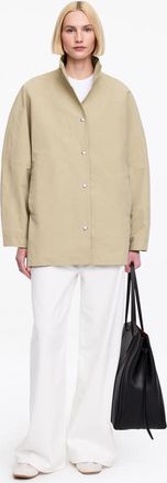 Arket Shell-Jacke Mit Oversize-Passform -Beige